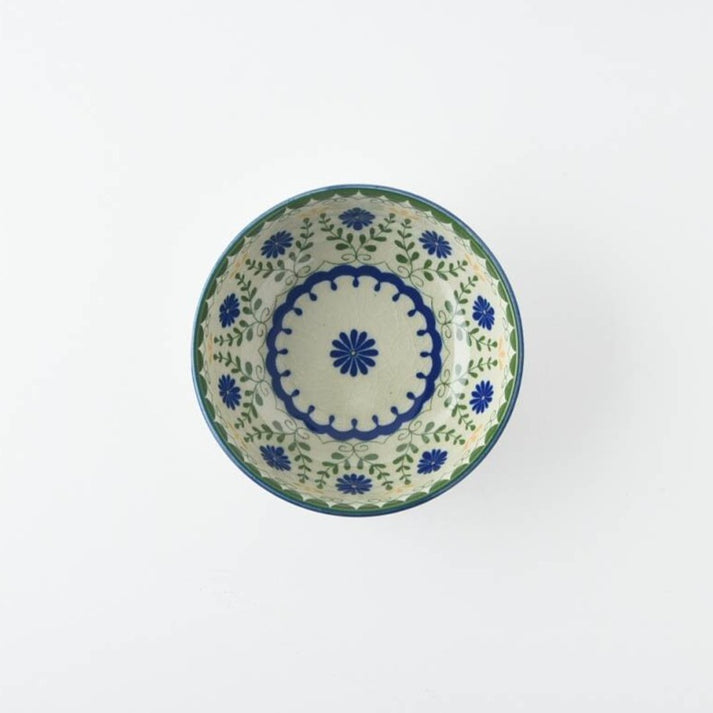 Wako Japan Secret Garden Retro Shallow Bowl Mino Ware – Baleinette